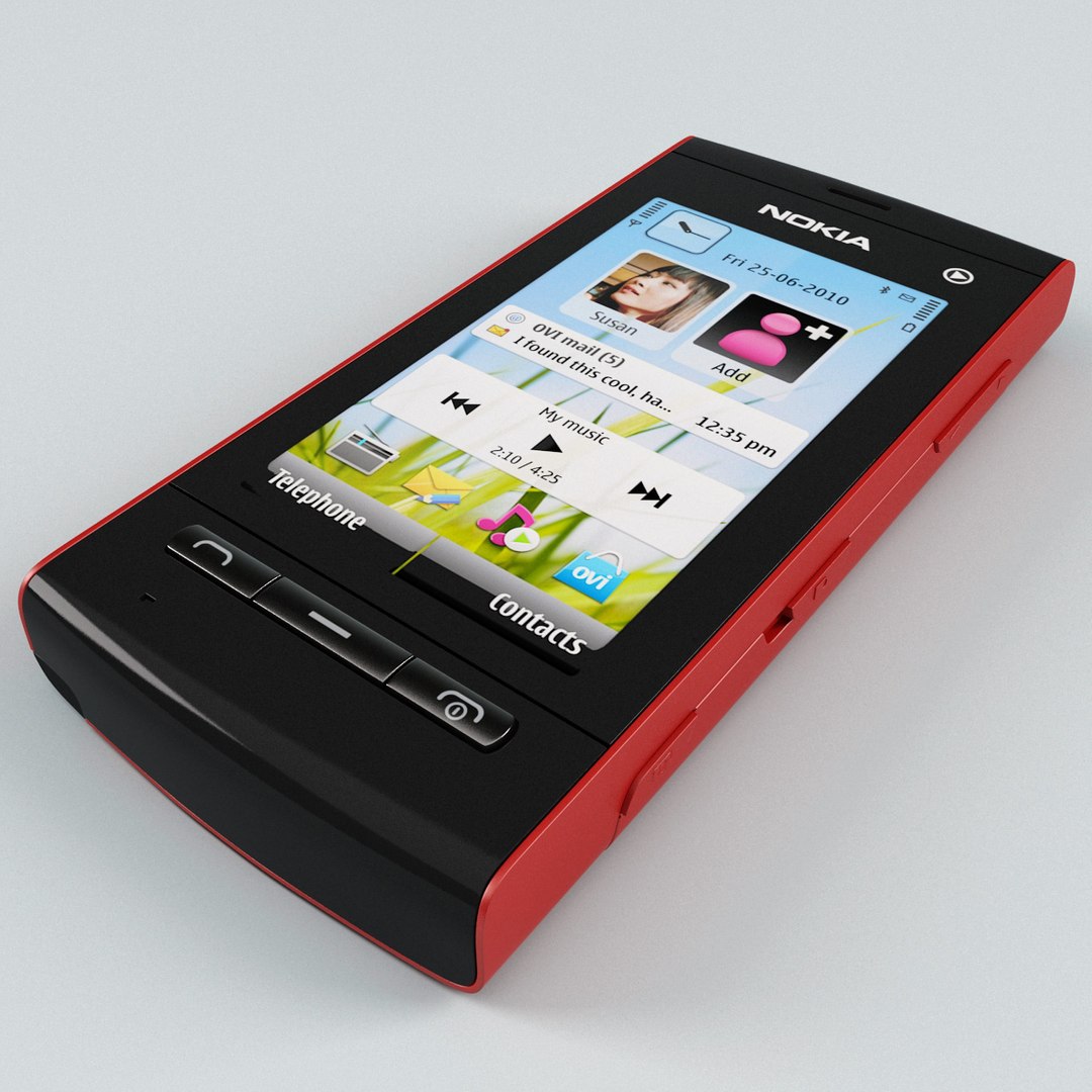 lightwave nokia 5250 red