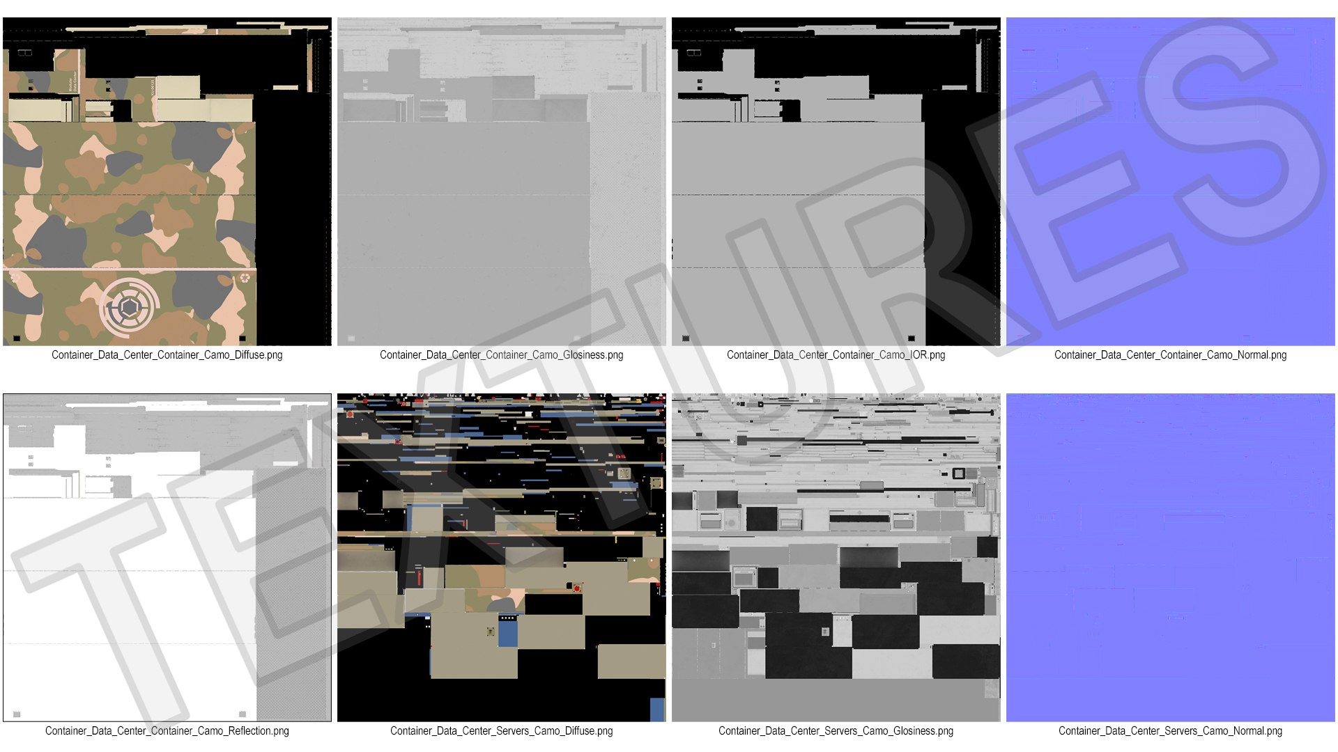 3D Military Data Center Container - TurboSquid 2155760