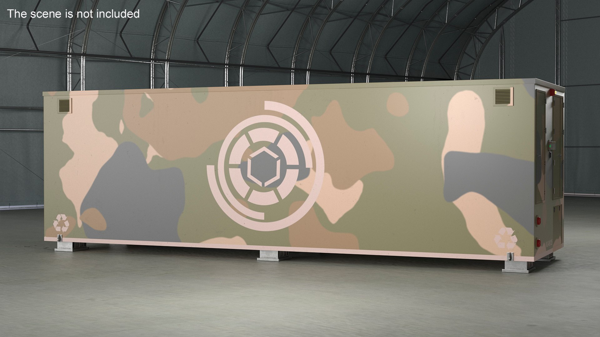 3D Military Data Center Container - TurboSquid 2155760