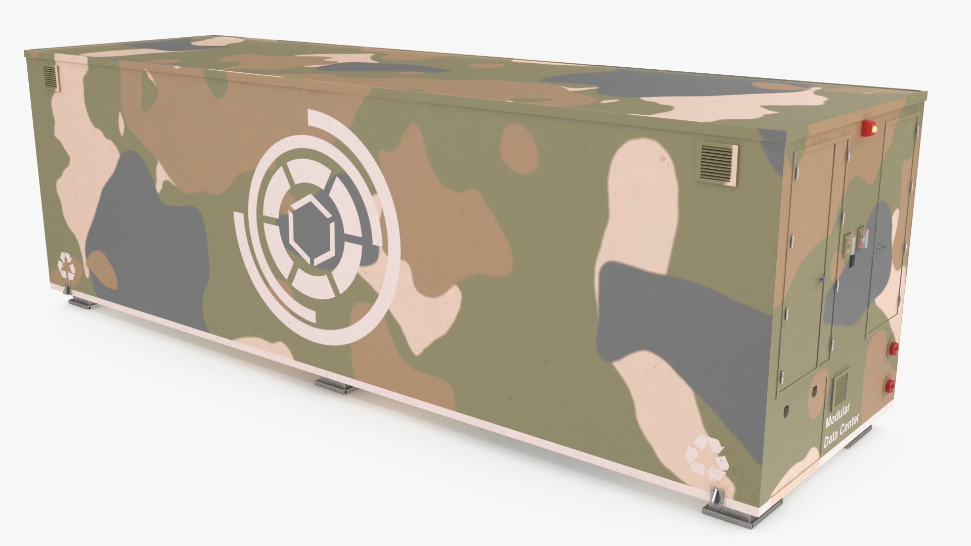 3D Military Data Center Container - TurboSquid 2155760