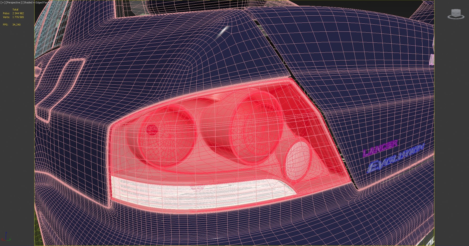 Lancer Evolution 3D Model - TurboSquid 1346901