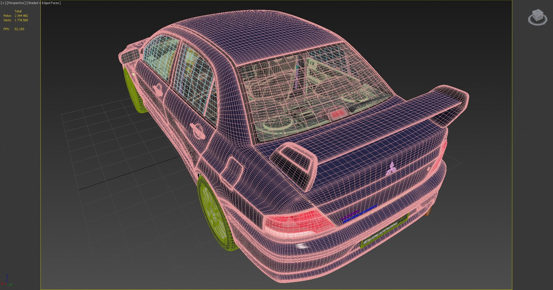 Lancer Evolution 3D Model - TurboSquid 1346901