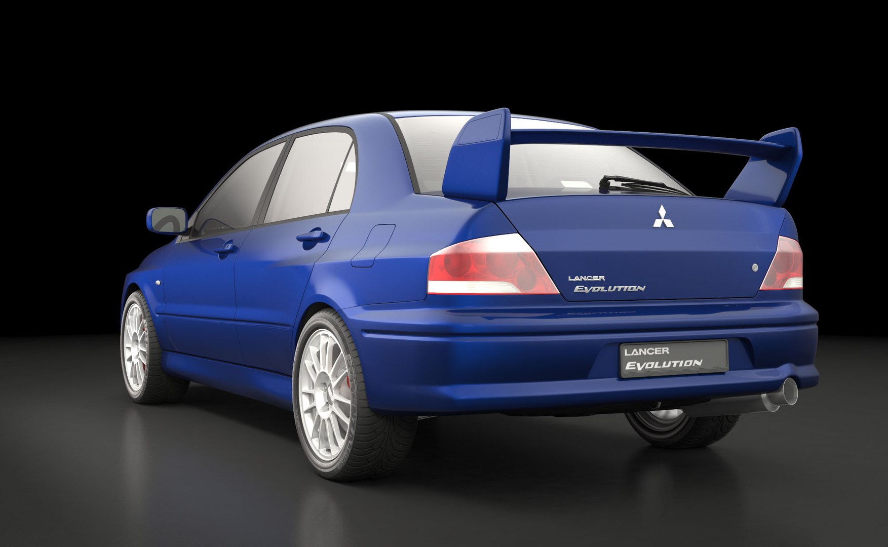 Lancer Evolution 3D Model - TurboSquid 1346901