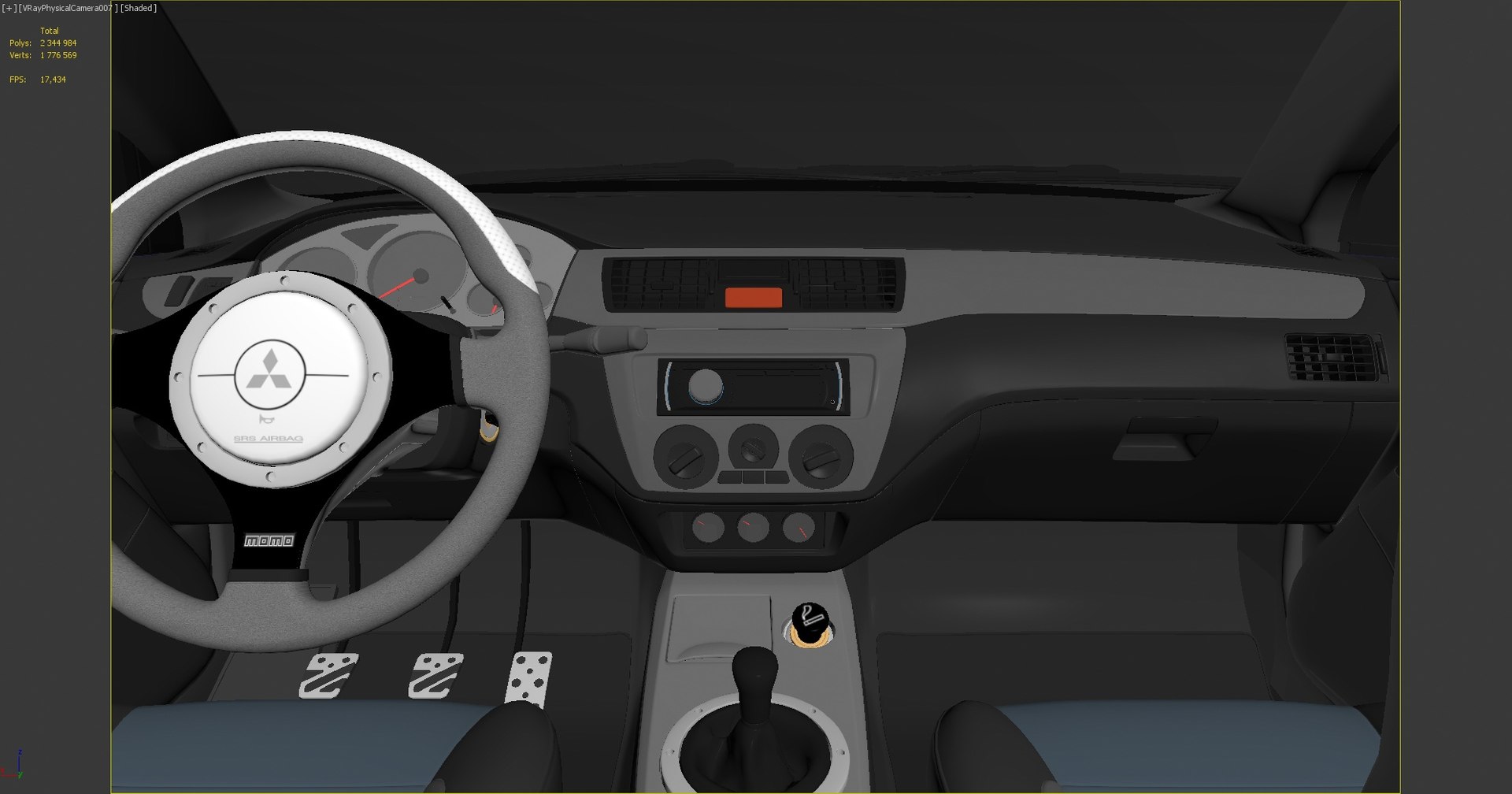 Lancer Evolution 3D Model - TurboSquid 1346901