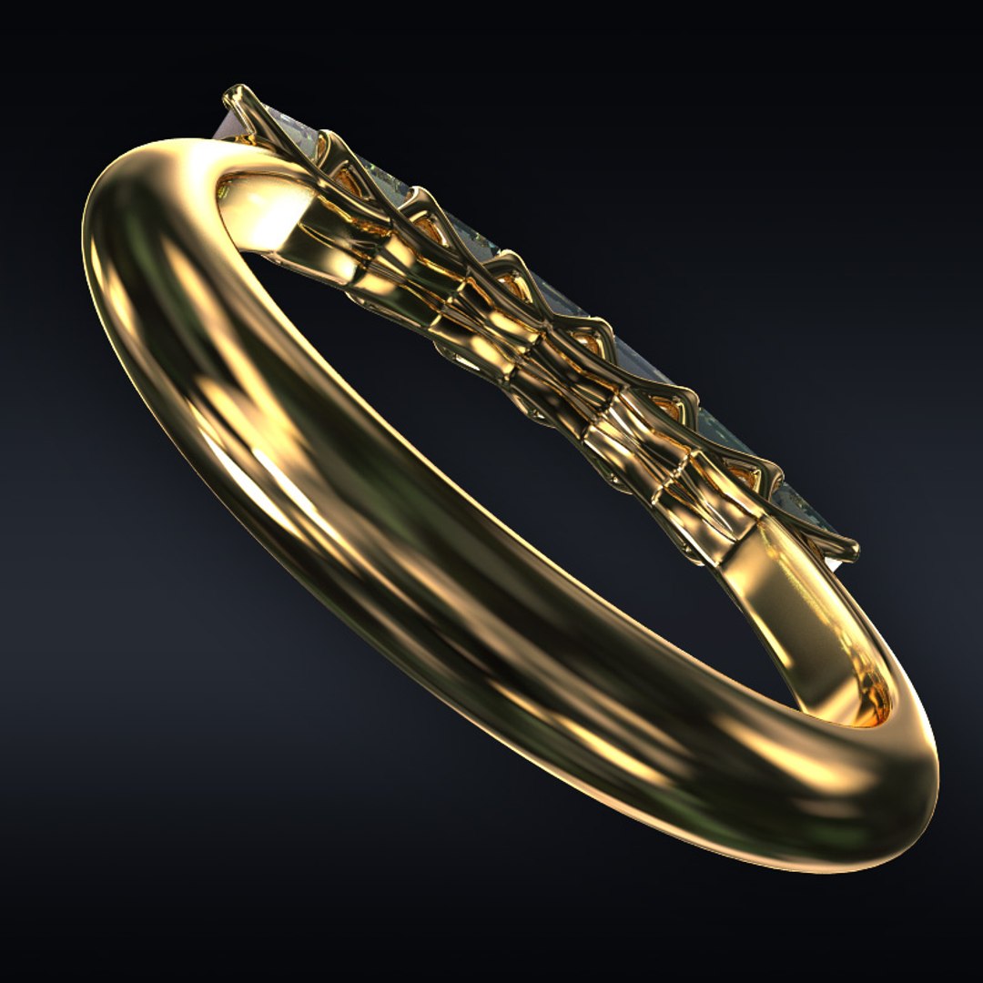 3D jewel ring - TurboSquid 1290583