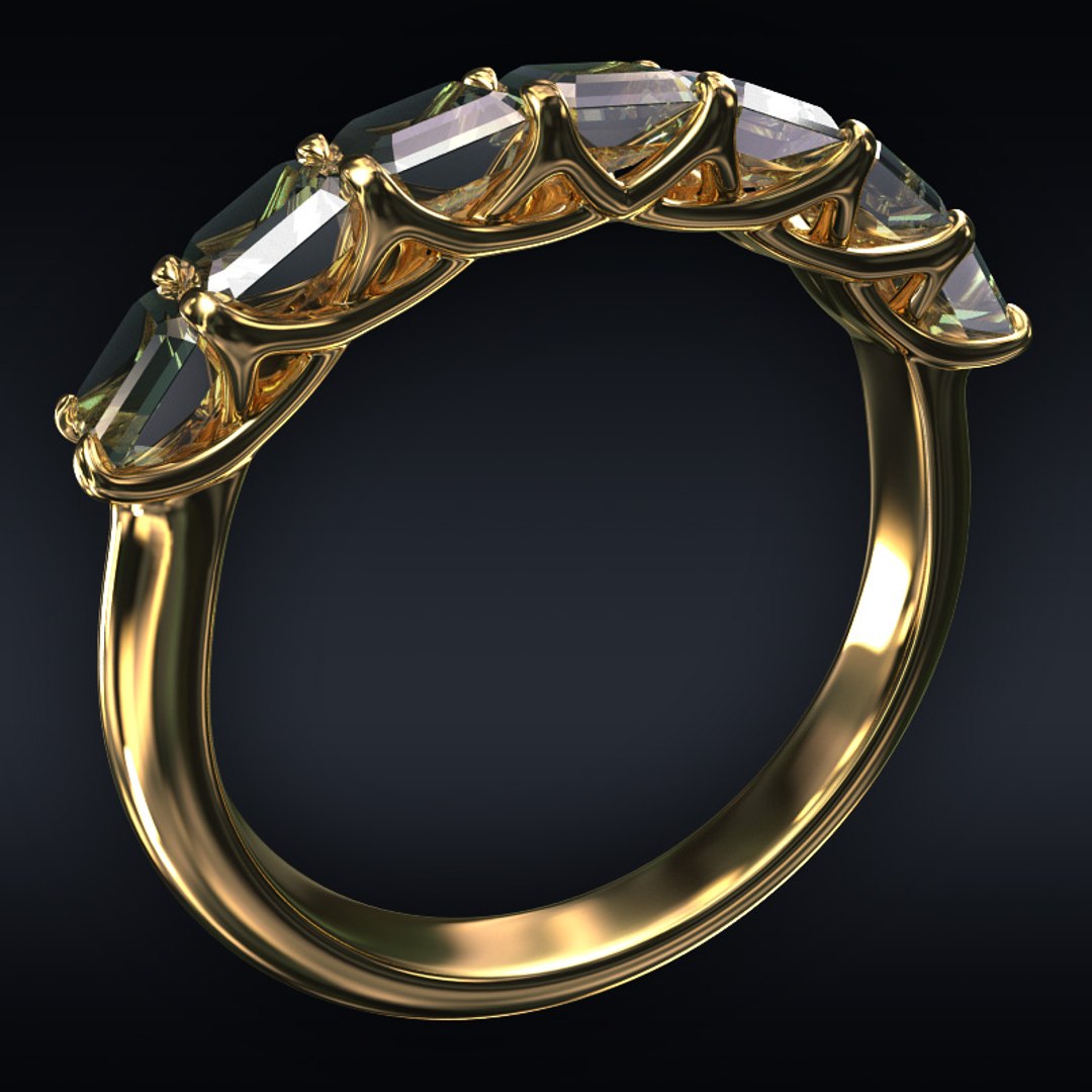 3D jewel ring - TurboSquid 1290583