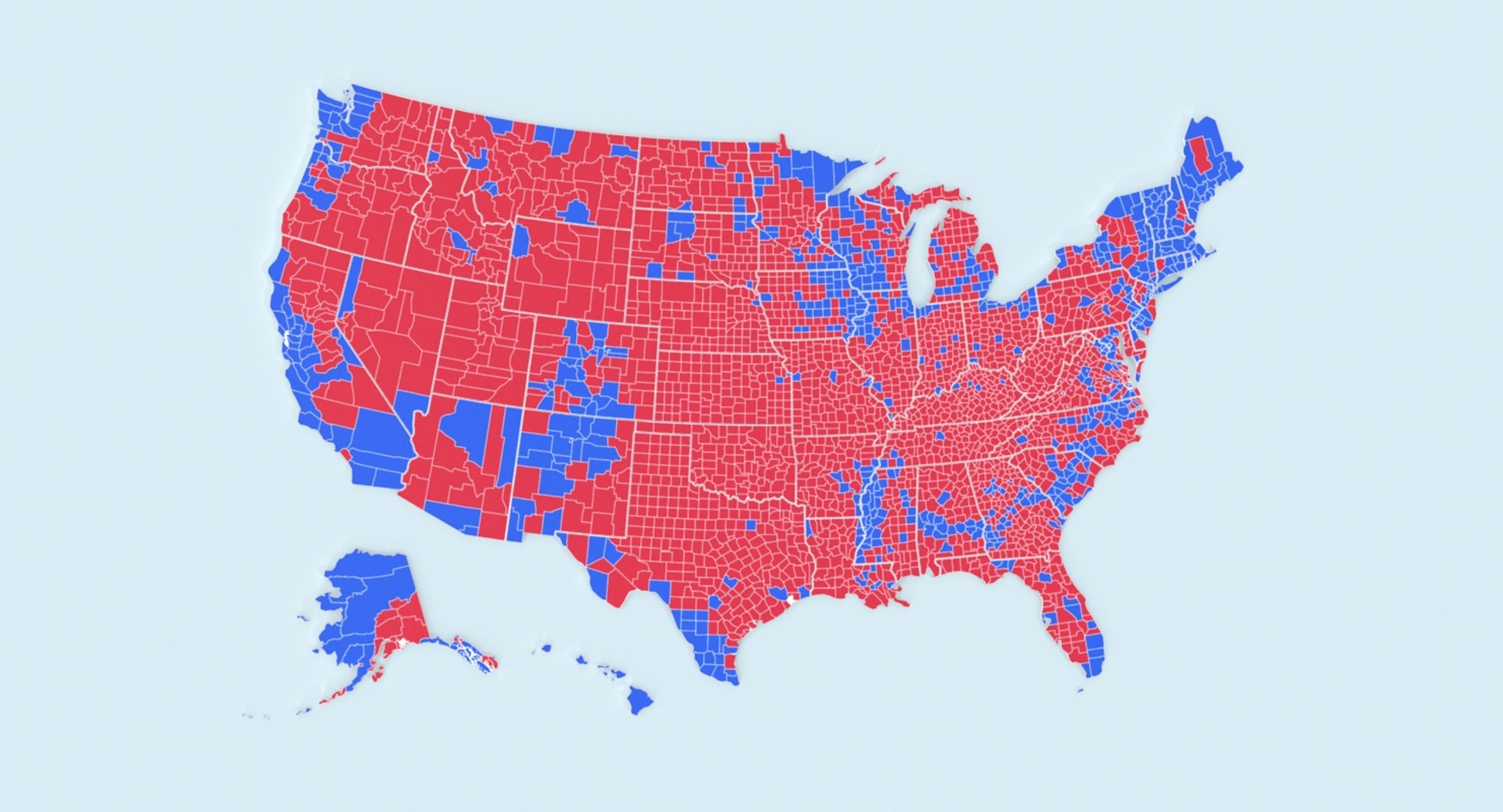 Country States 3d Model