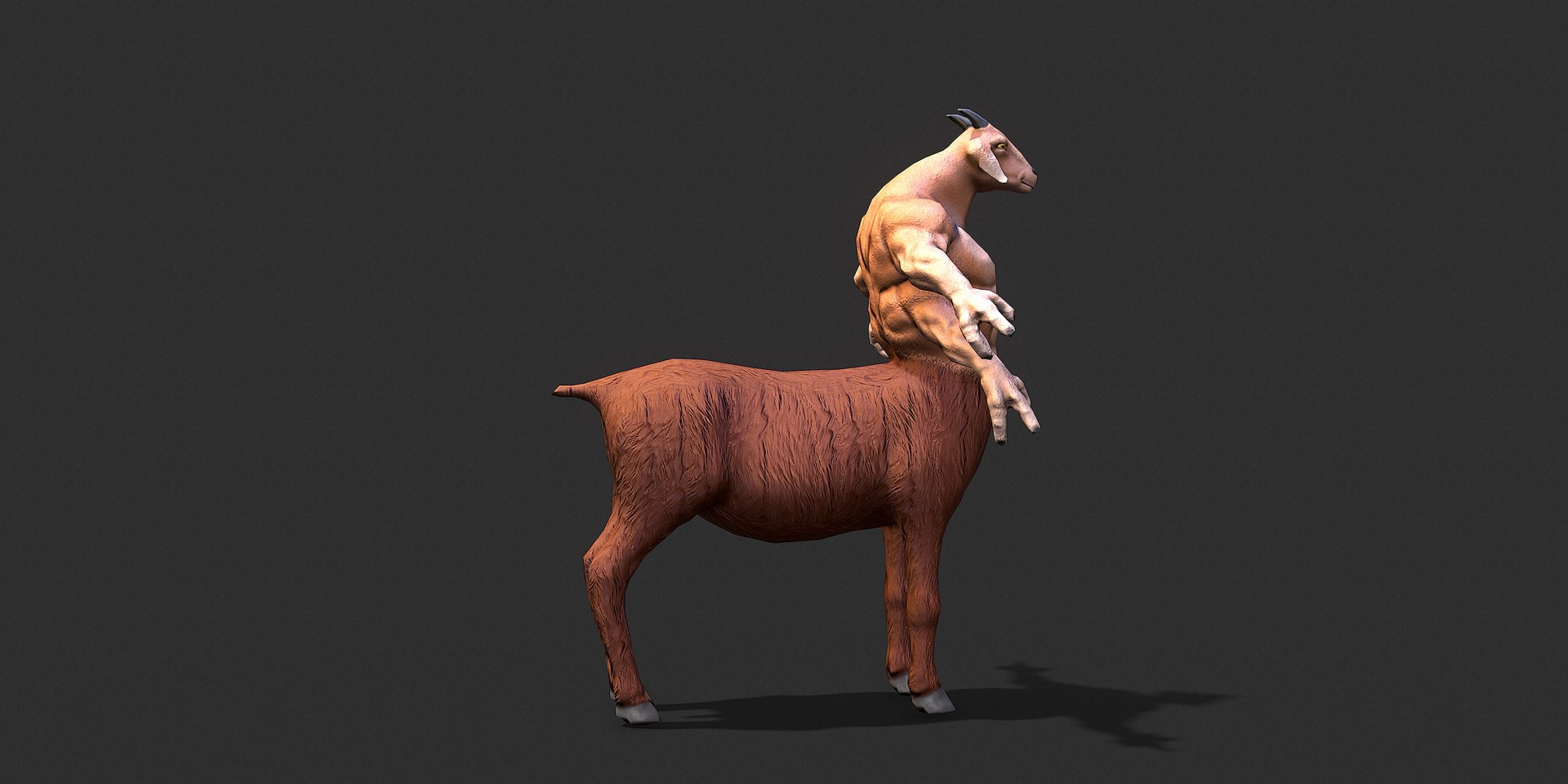 Warrior Goat 3D Model - TurboSquid 1370349