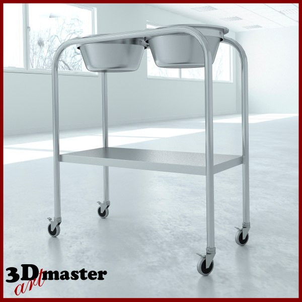 Medical solution stand - 3D model - TurboSquid 1220397