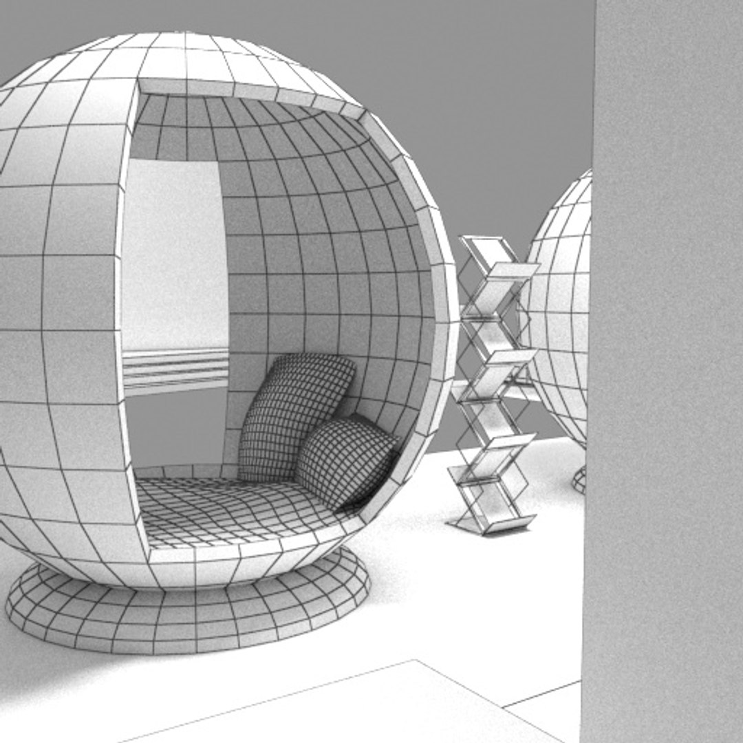 3D Model Design Book Library Exhibition - TurboSquid 1377981