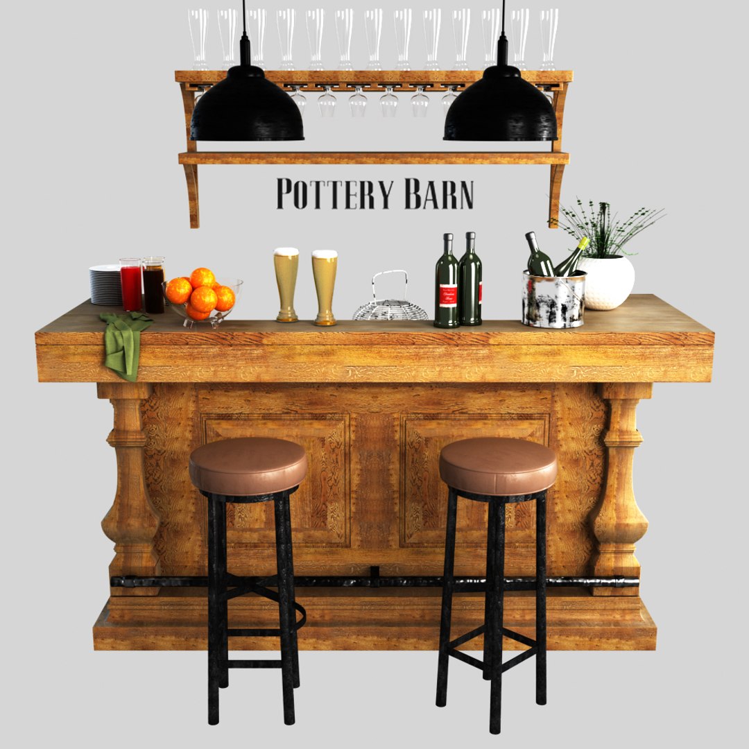 3D Banks Bar - TurboSquid 1179751