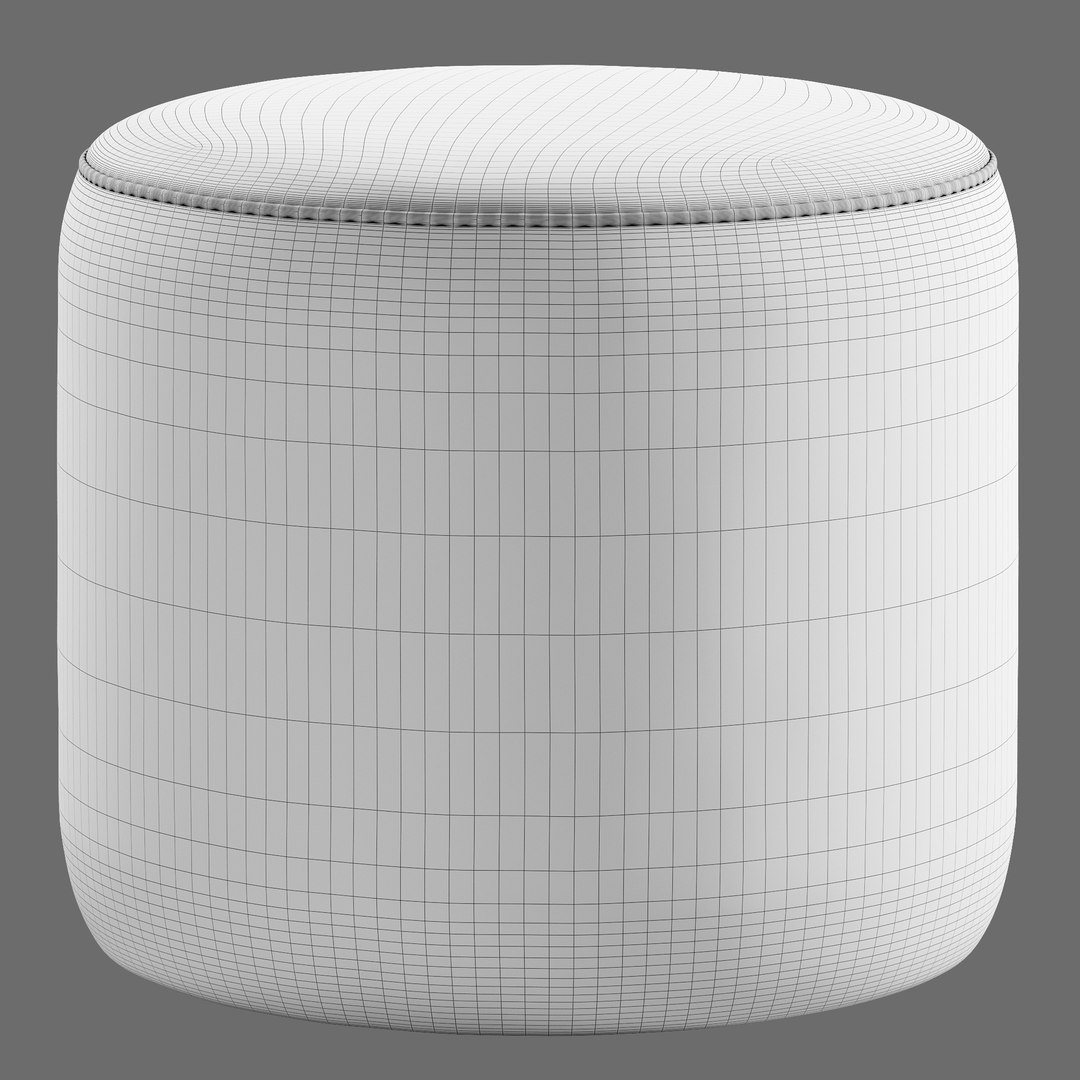3D La Redoute Interieurs Semeon Ottomans - TurboSquid 2120997