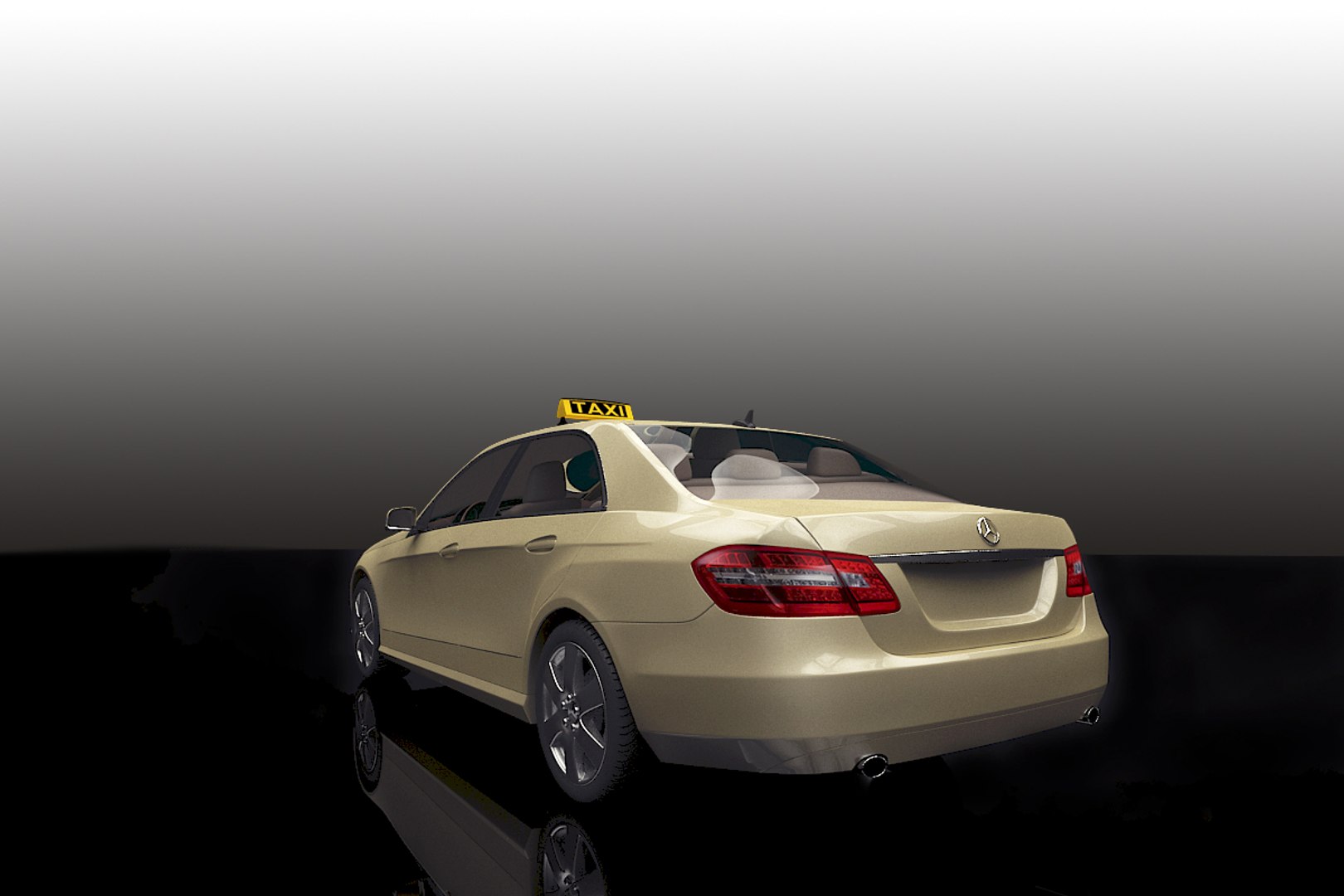 3d model mercedes benz e-class 2012
