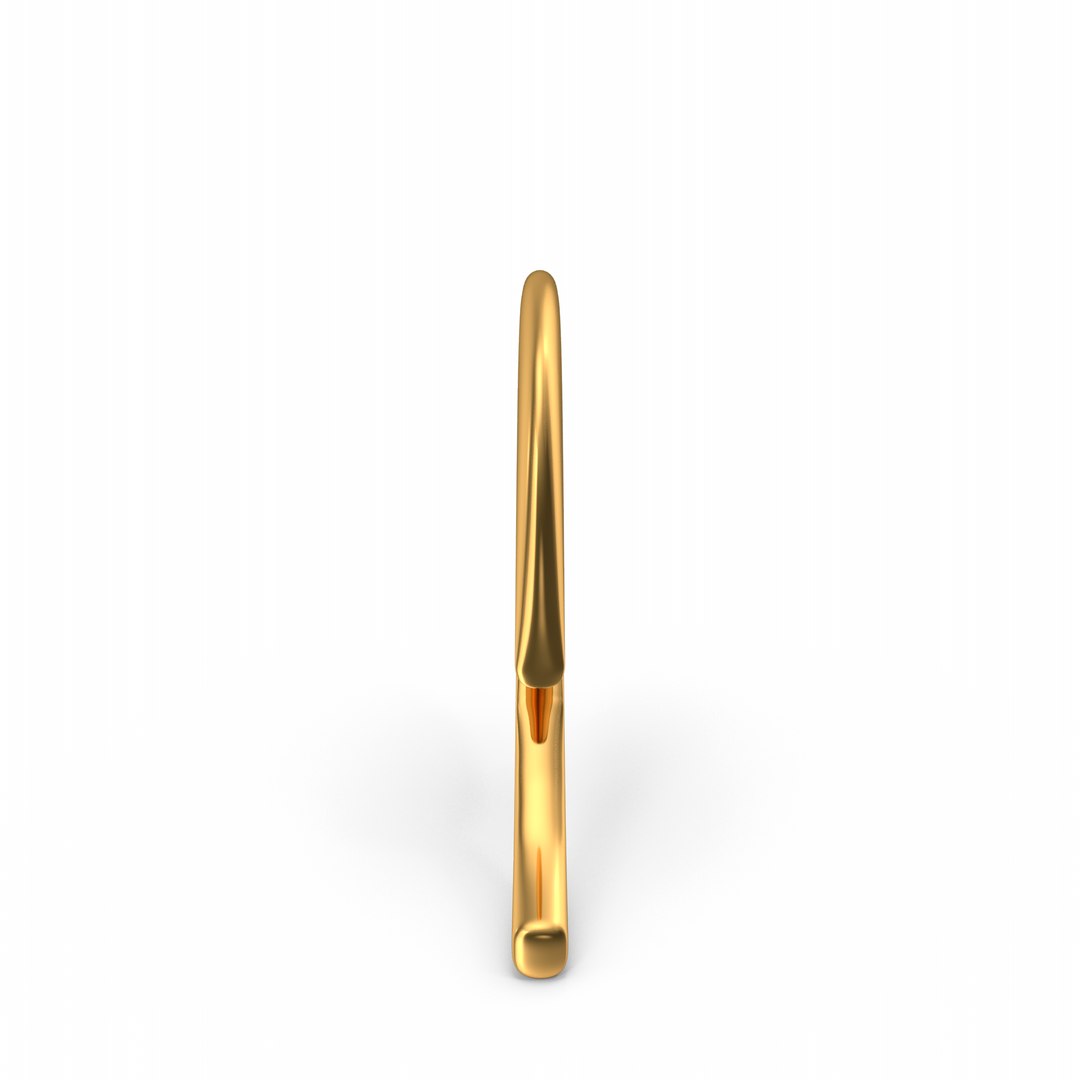 Gold Leaf Symbol 3D Model - TurboSquid 2316612