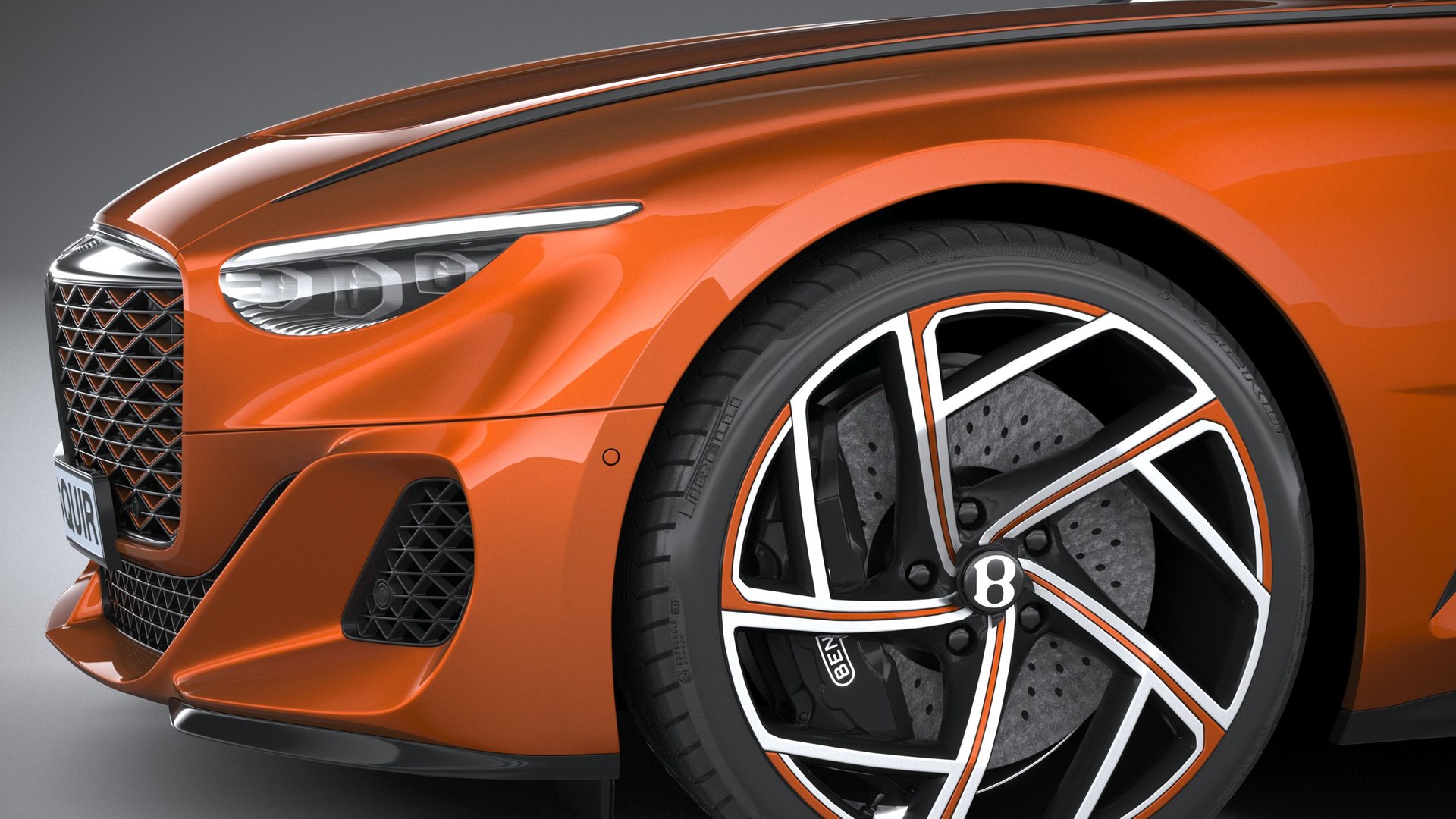 Bentley Batur Convertible 2025 3D Model - TurboSquid 2307895