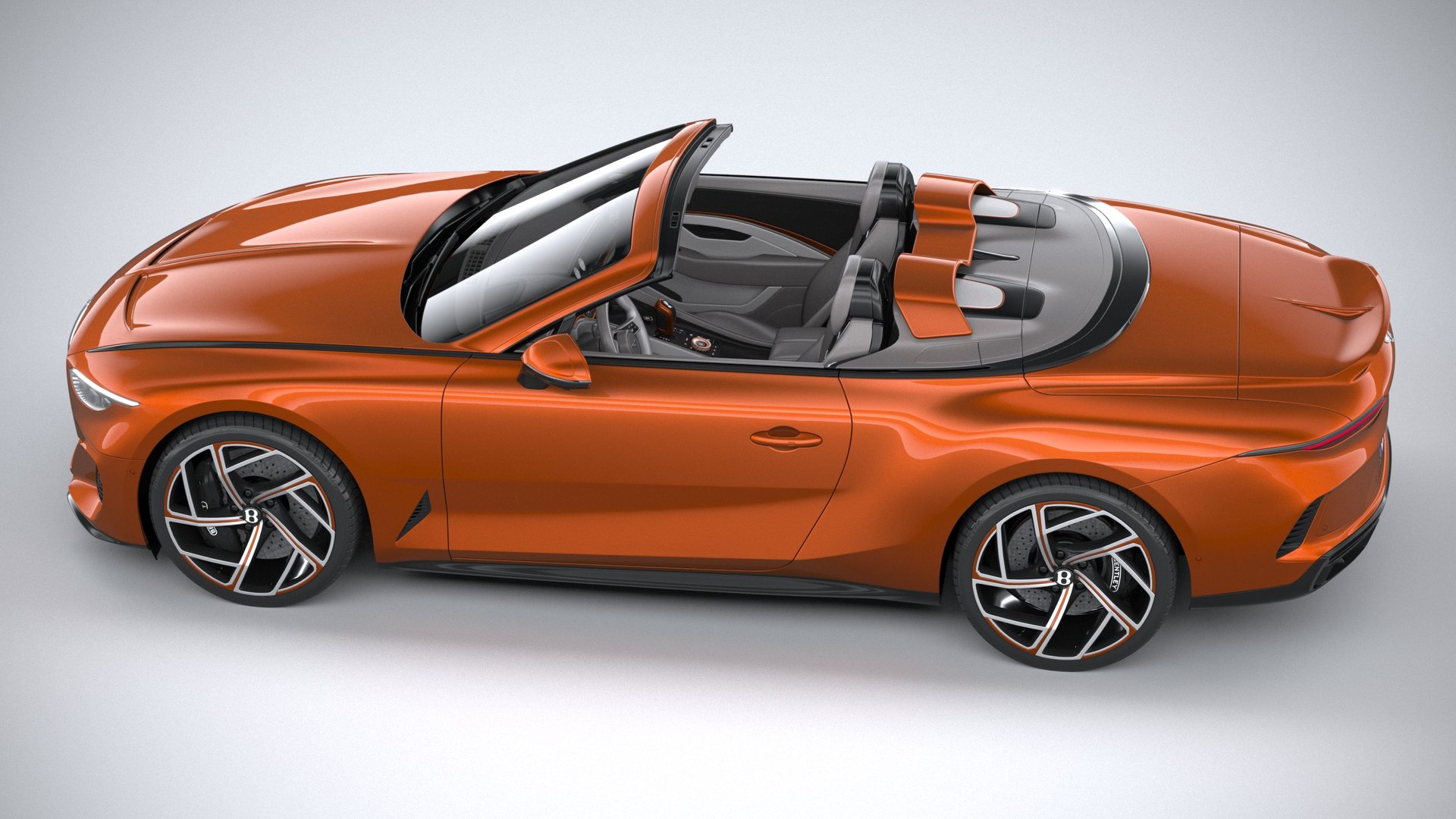 Bentley Batur Convertible 2025 3D Model - TurboSquid 2307895