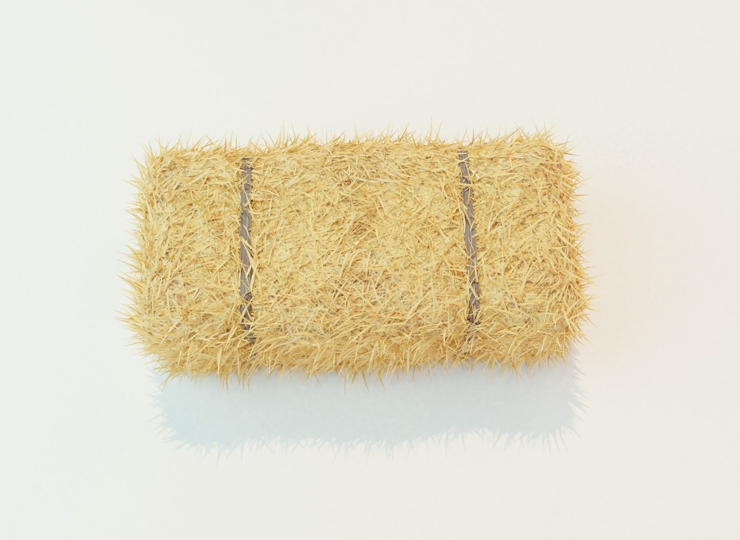 3D Square Hay Bale Model - TurboSquid 1665717