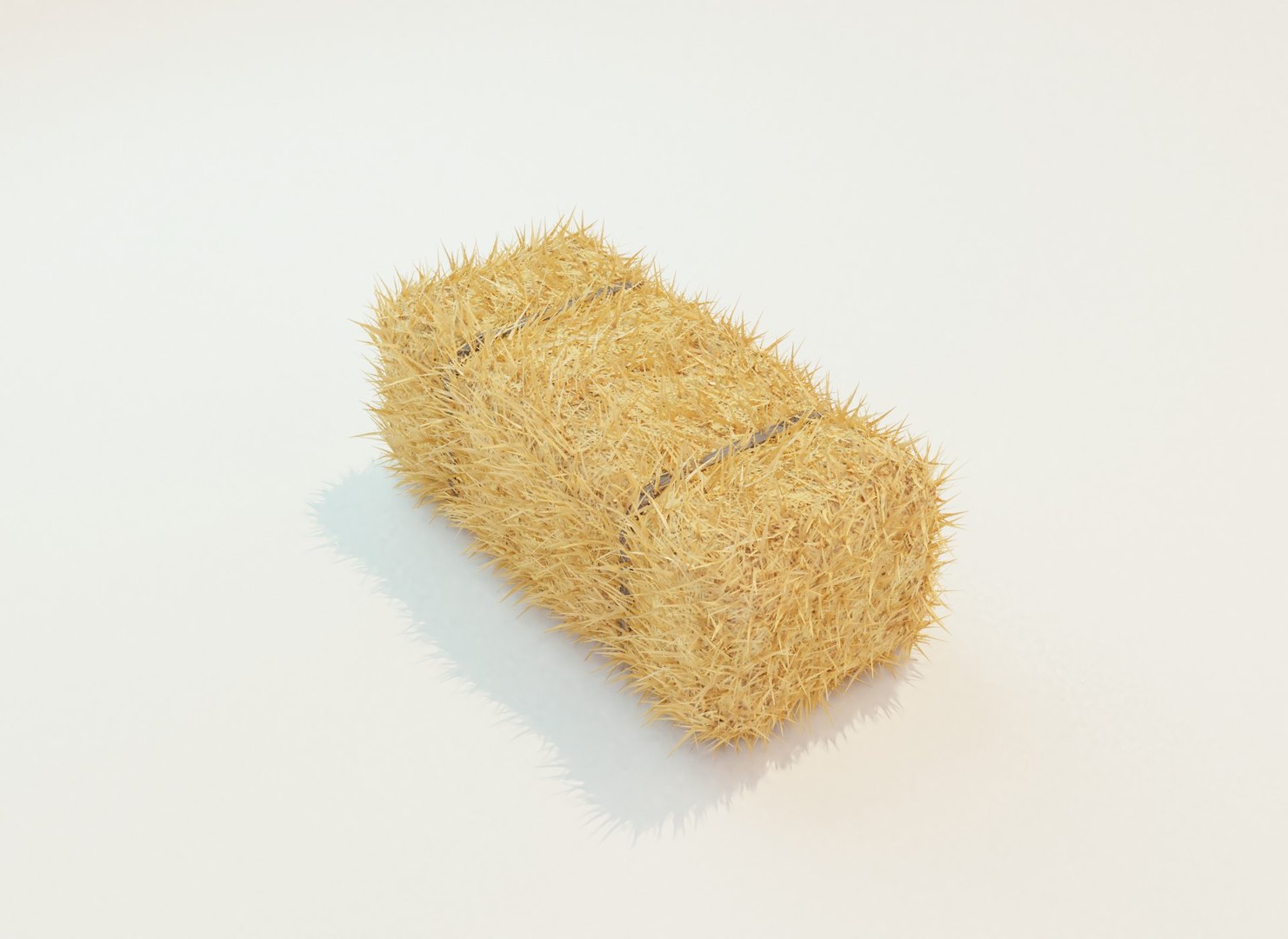 3D Square Hay Bale Model - TurboSquid 1665717
