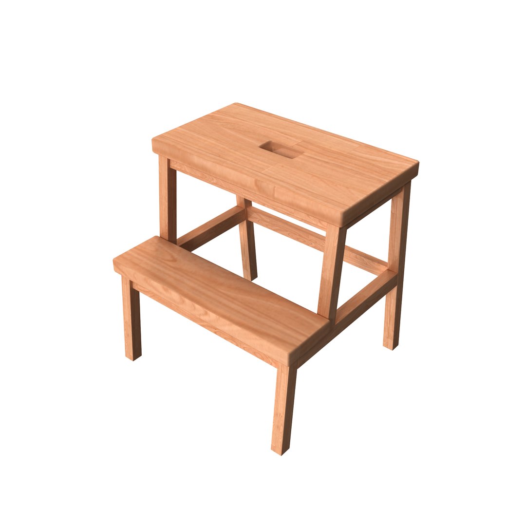 3D Step Stool Kitchen - TurboSquid 1326754