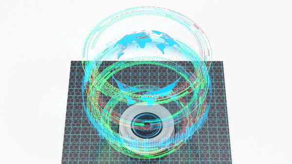 3D interactive hologram mapped model - TurboSquid 1536503