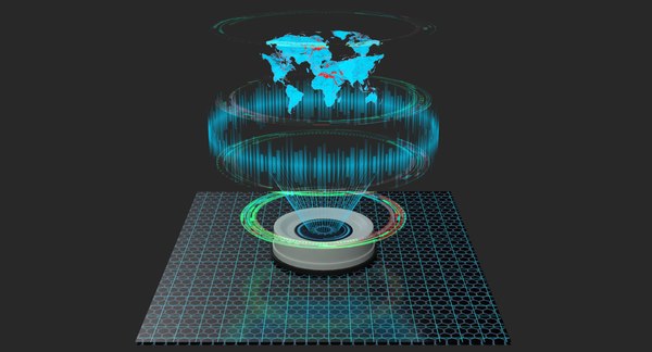 3D interactive hologram mapped model - TurboSquid 1536503