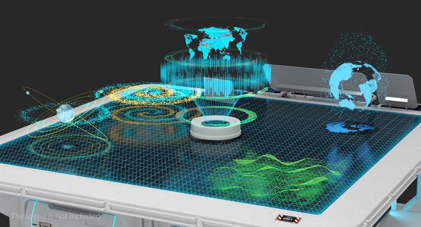 3D interactive hologram mapped model - TurboSquid 1536503