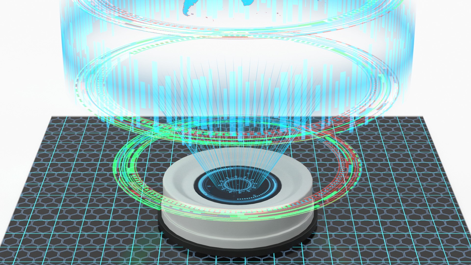 3D Interactive Hologram Mapped Model - TurboSquid 1536503