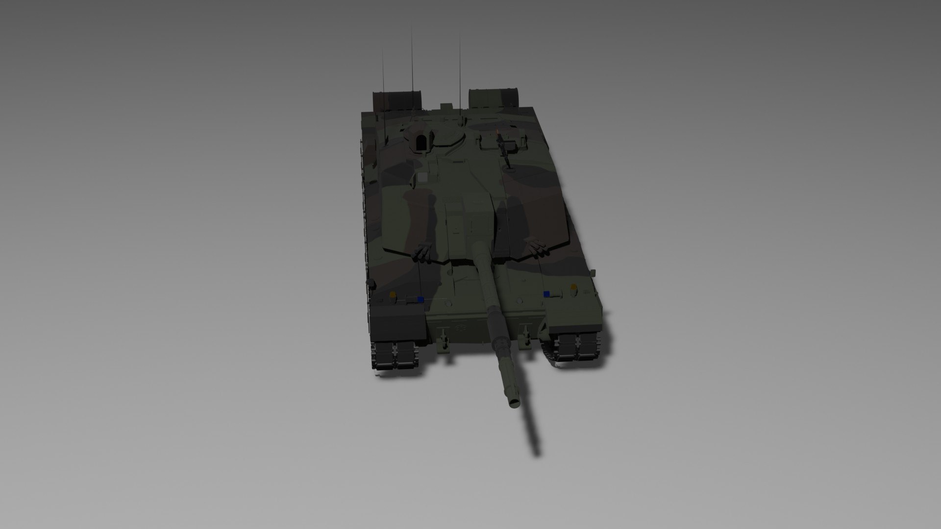 Challenger II Blender 4 3D - TurboSquid 2260580