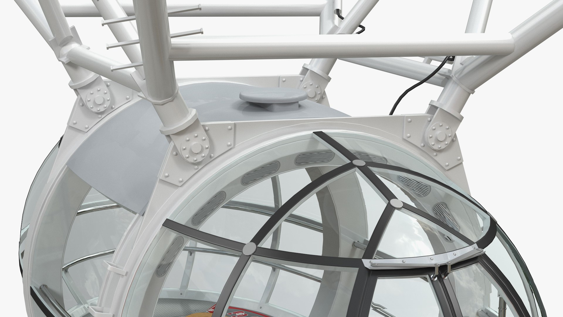 3D Ferris Wheel Passenger Capsule Model - TurboSquid 1605953