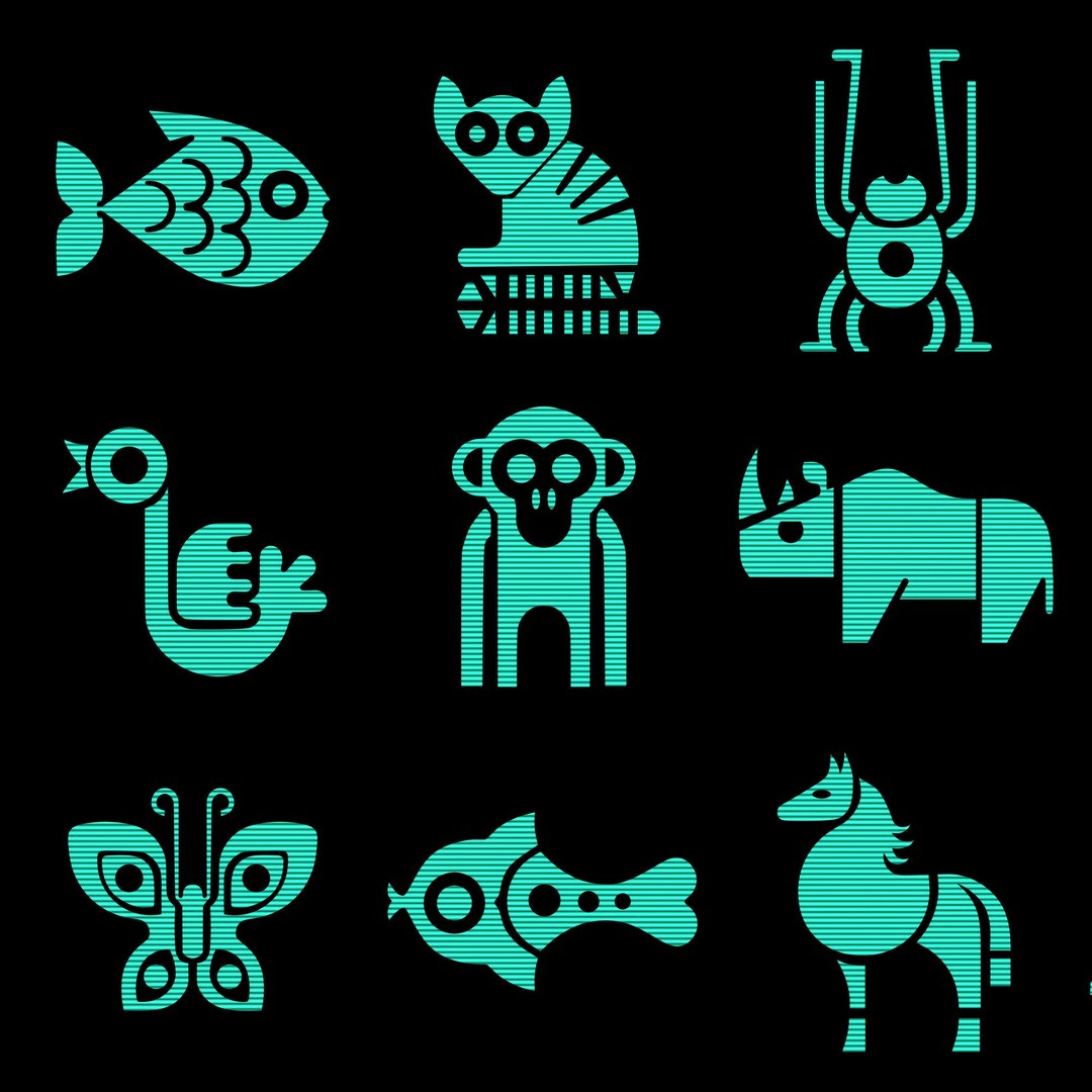 3D Symbols Part N3 Model - TurboSquid 2031730