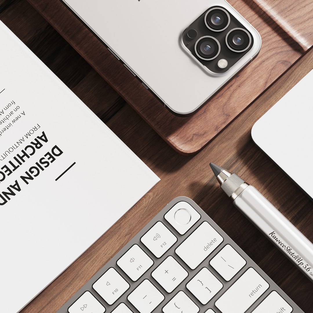 Workspace Composition 3D Model - TurboSquid 2003359