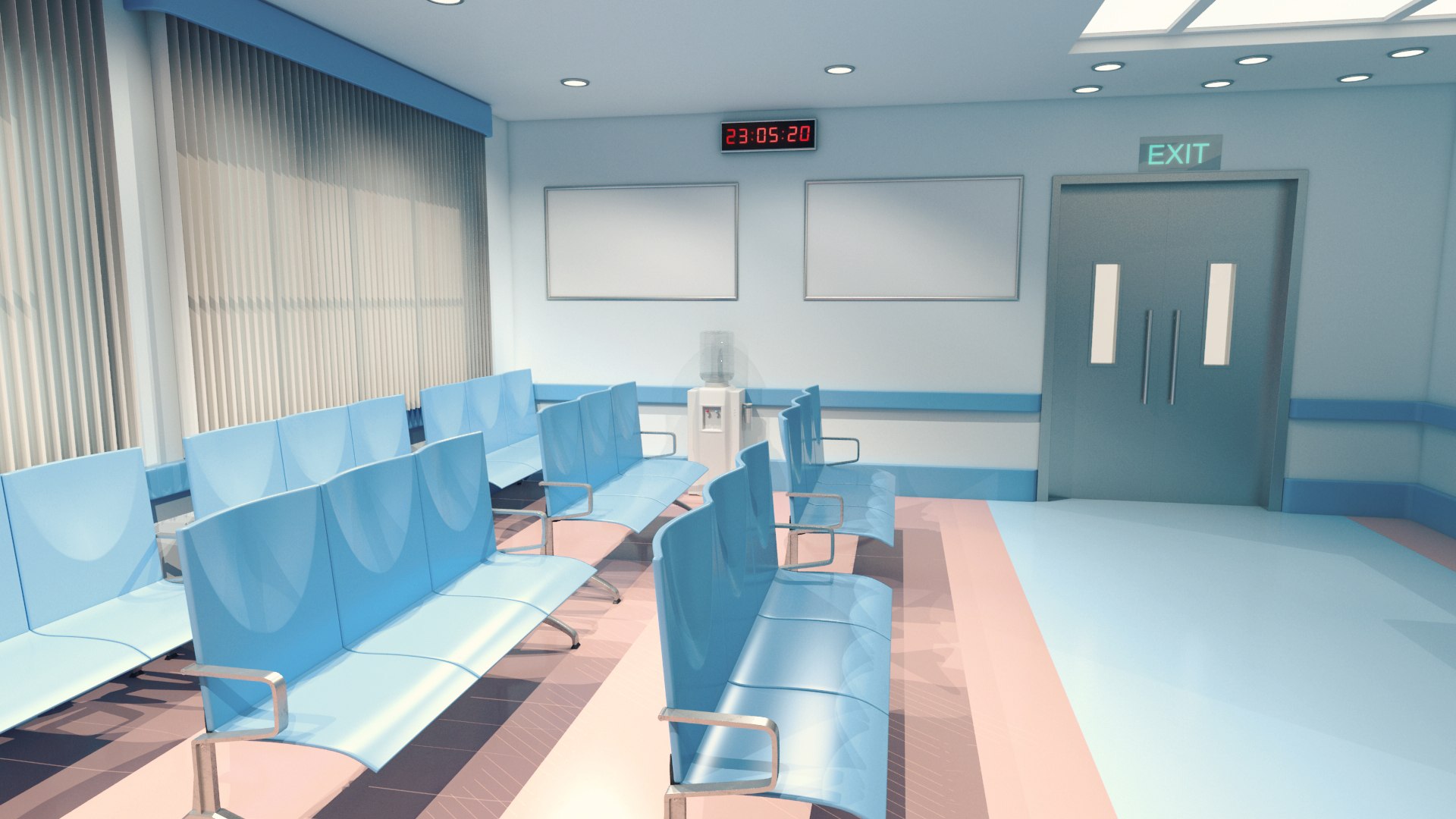 3D Waiting Room - TurboSquid 1179052