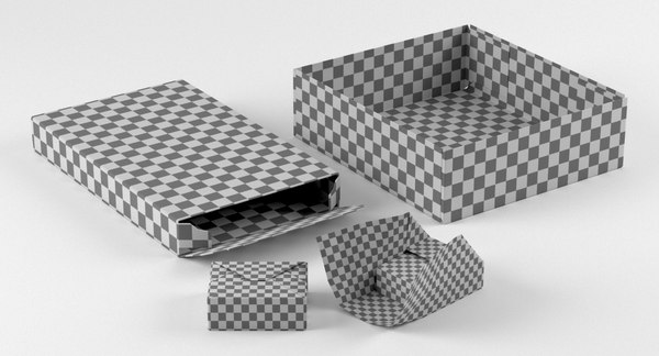 3D model realistic bouillon cube packing - TurboSquid 1245521