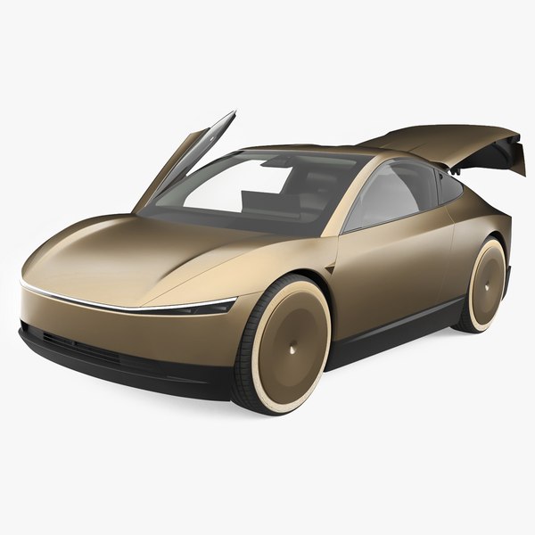 modelo 3d Robotaxi cibernético de Tesla equipado - TurboSquid 2325742