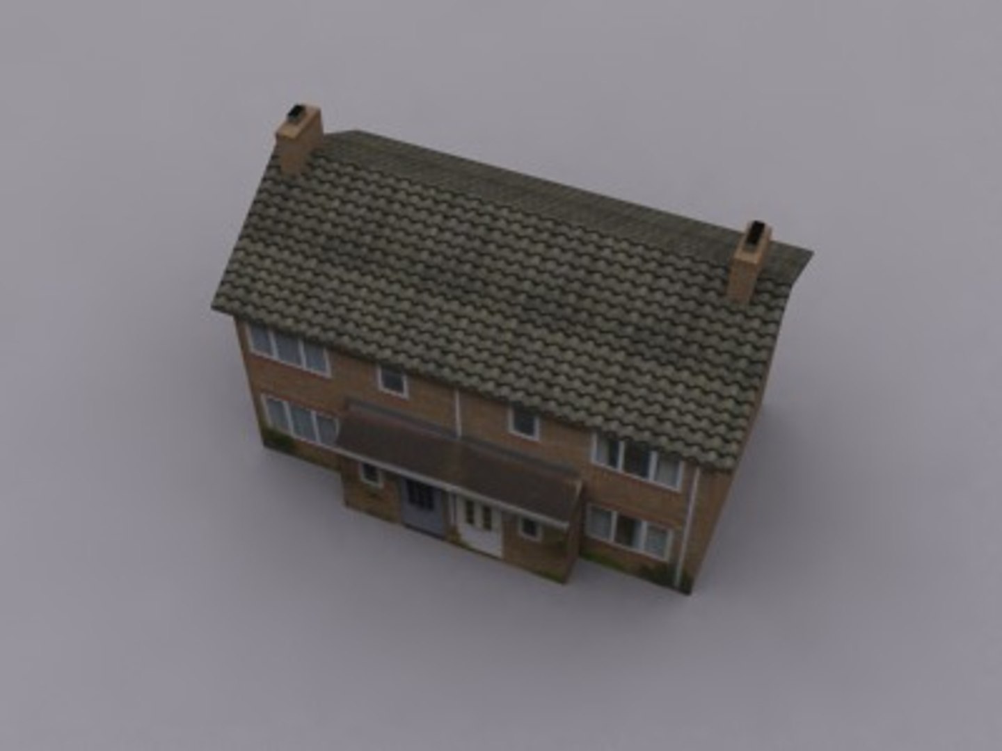 Terraced House 3d 3ds