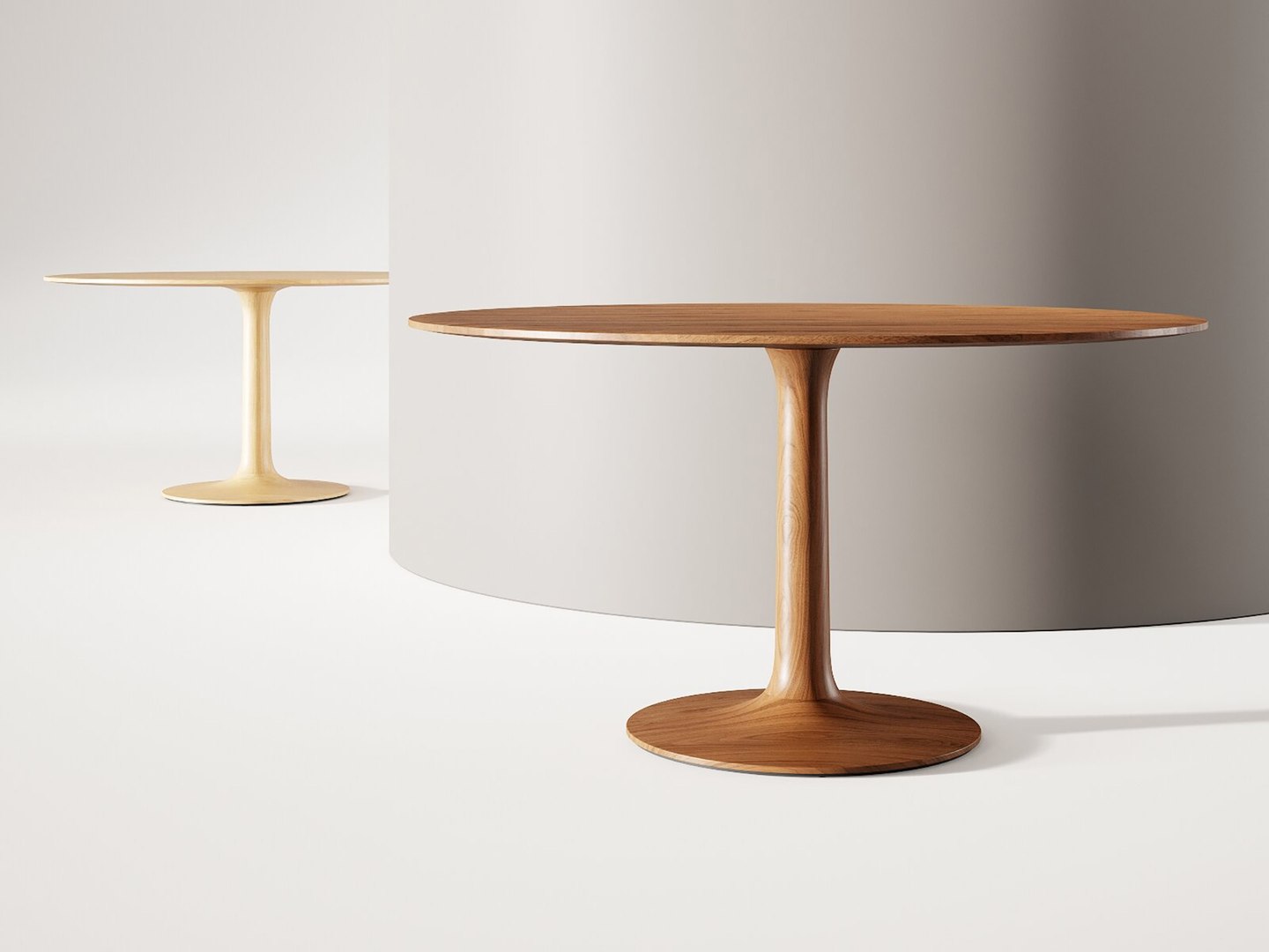 Turntable Round Dining Table 3D - TurboSquid 2183504