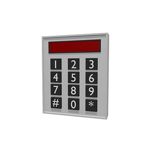 3D Alarm Control Panel Models - Browse & Download Formats - TurboSquid
