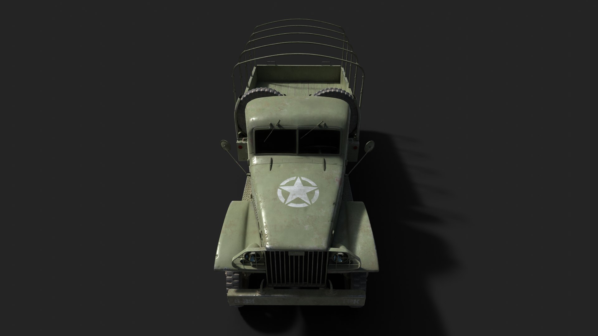 GMC CCKW 352 Truck 3D Model - TurboSquid 2047302