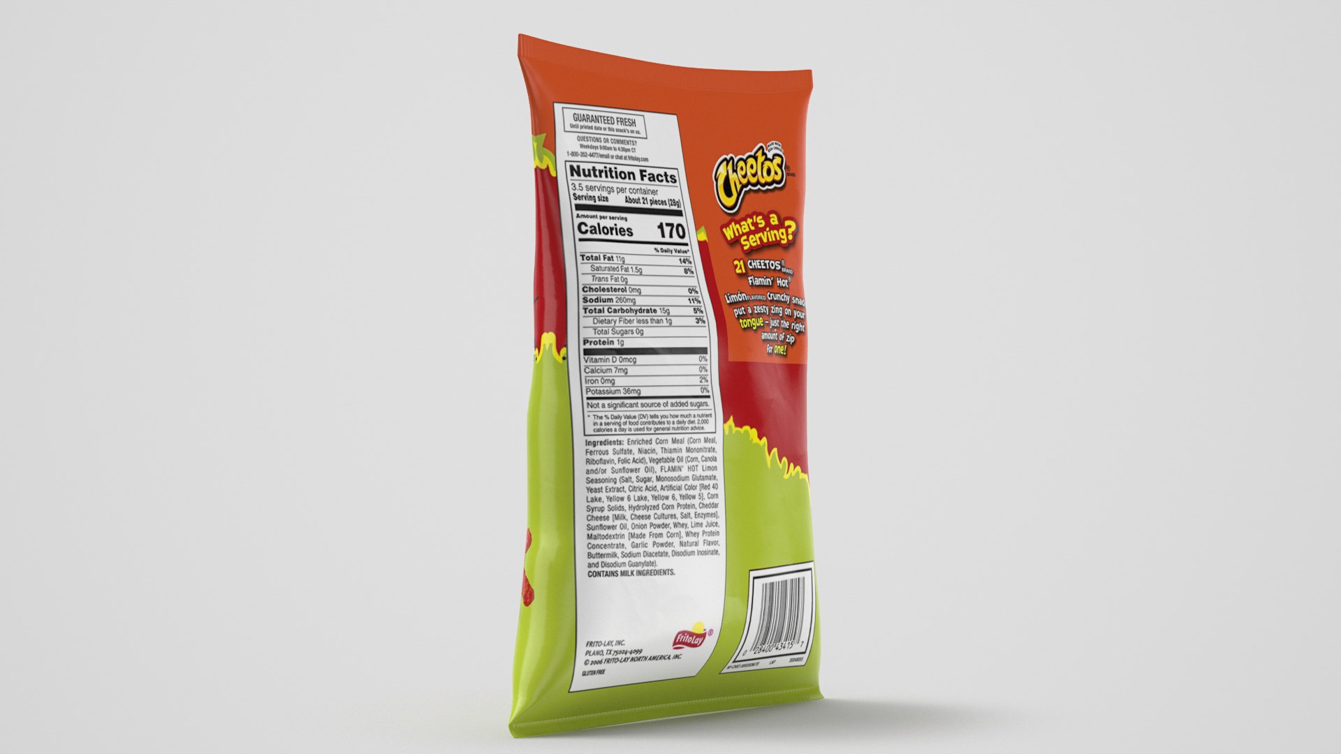 Cheetos Bag 3D Model - TurboSquid 1650967
