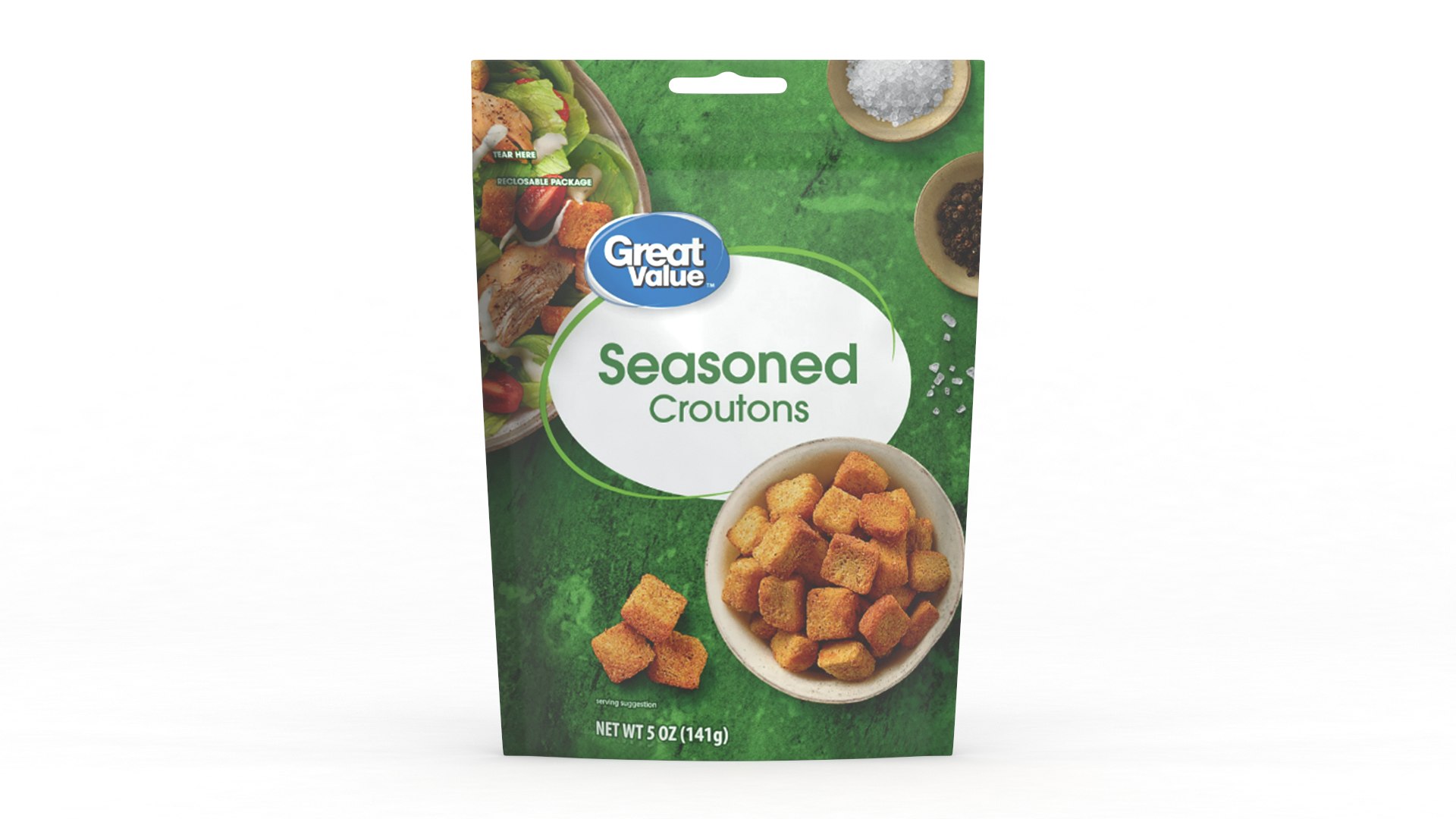3D Great Value Seasoned Croutons - TurboSquid 2016959