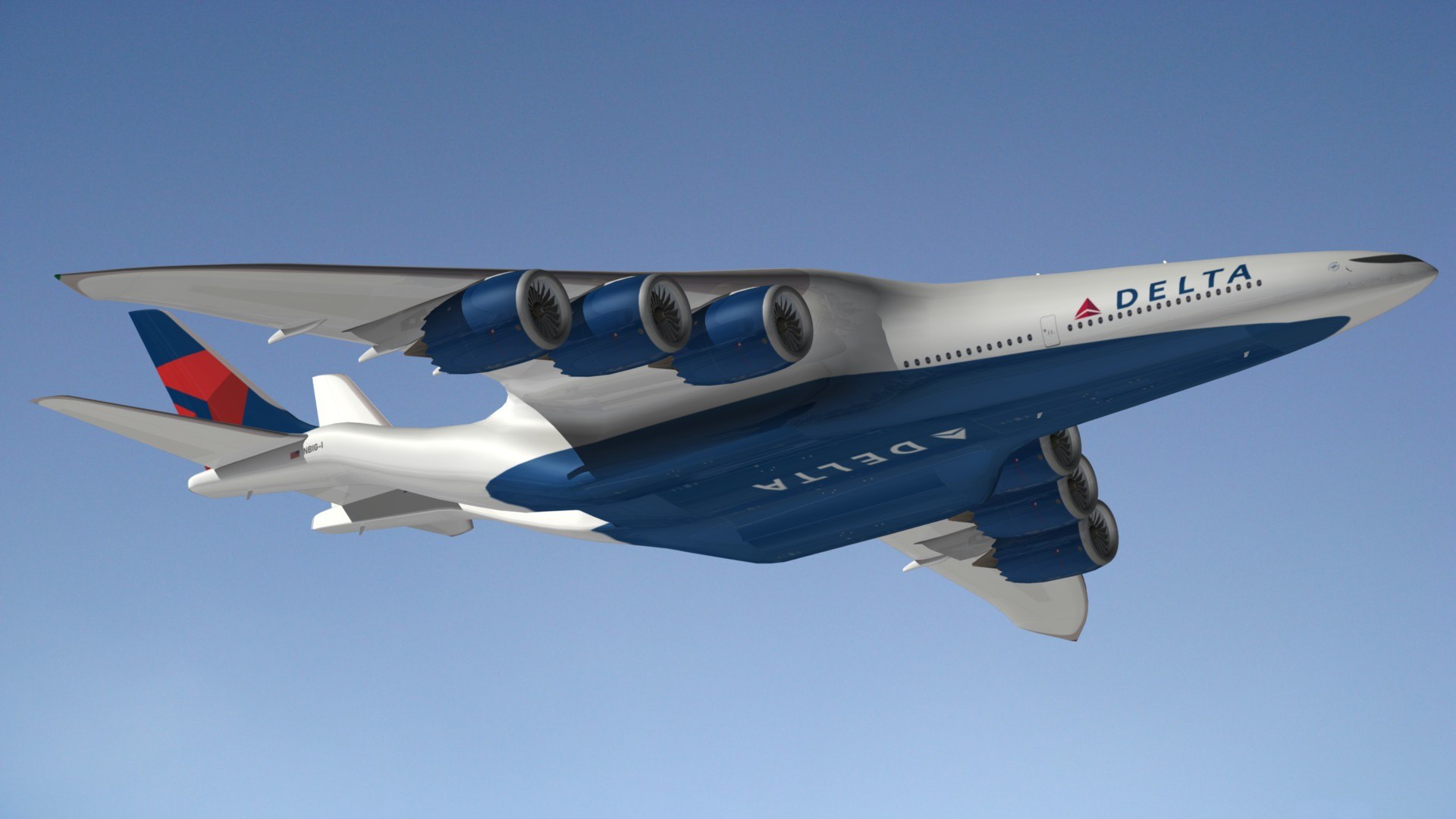 HyperCargo Delta Airlines Model - TurboSquid 1720285