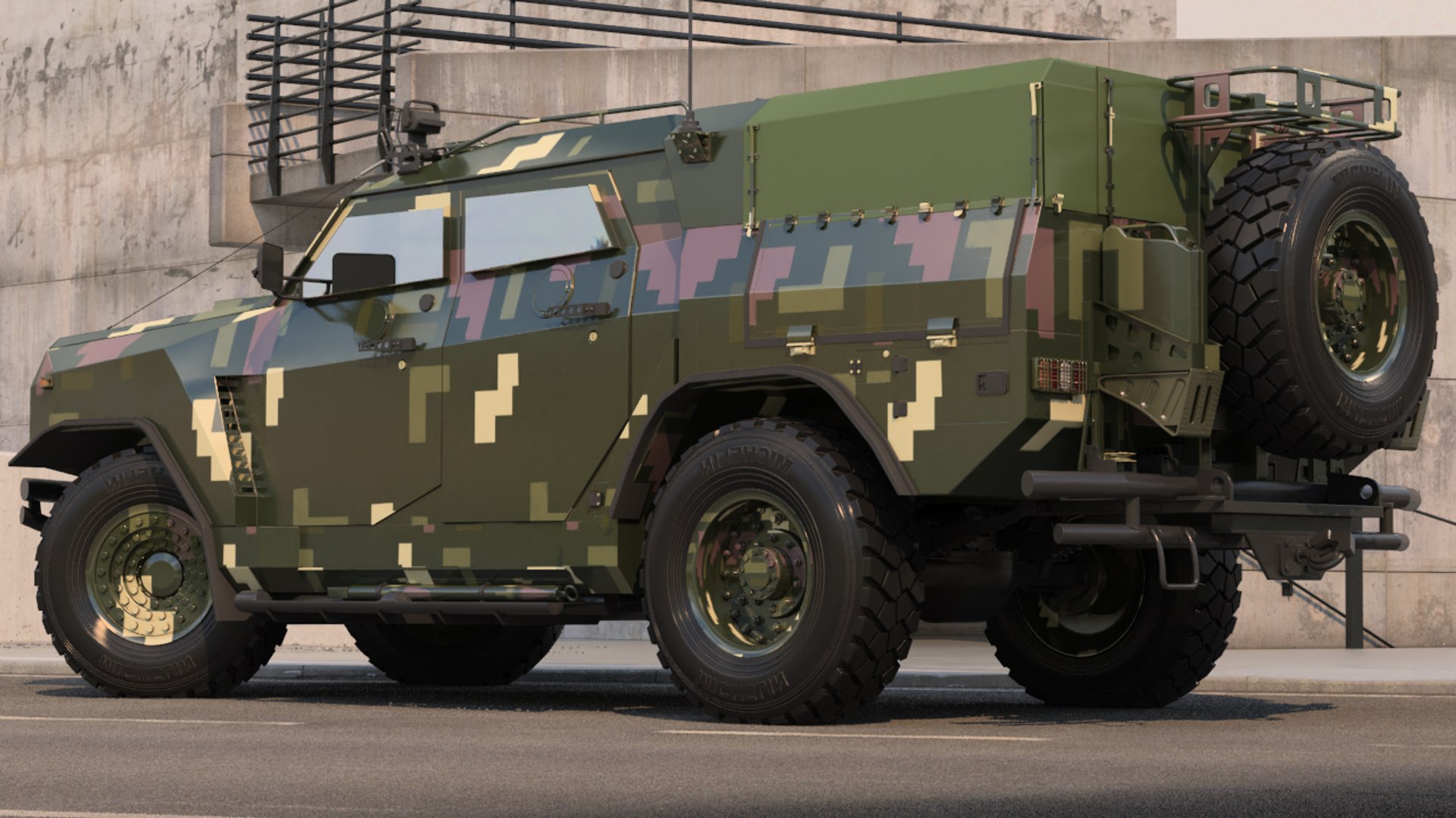 3D Model APC Novator - TurboSquid 2086703