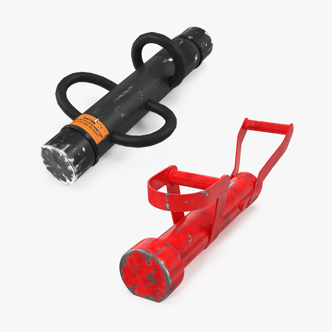 Battering Rams Damaged Collection 3D model - TurboSquid 2010872