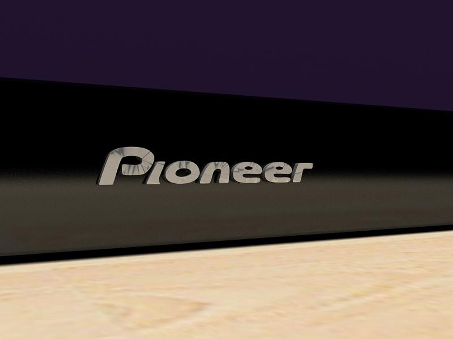 Pioneer Plasma Tv 3d Model