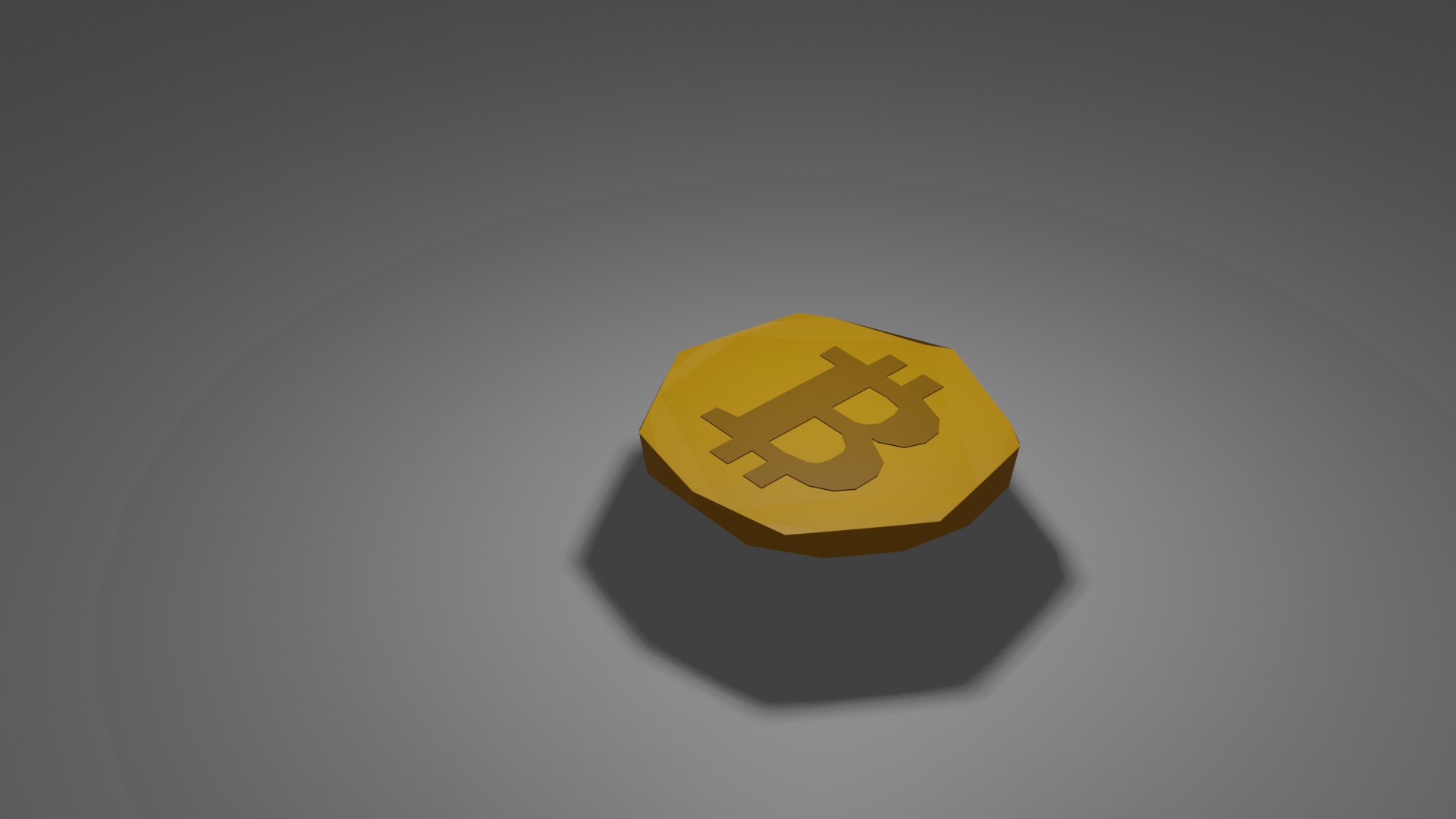 Bitcoin LOW POLY GAME READY 3D Model - TurboSquid 1995037
