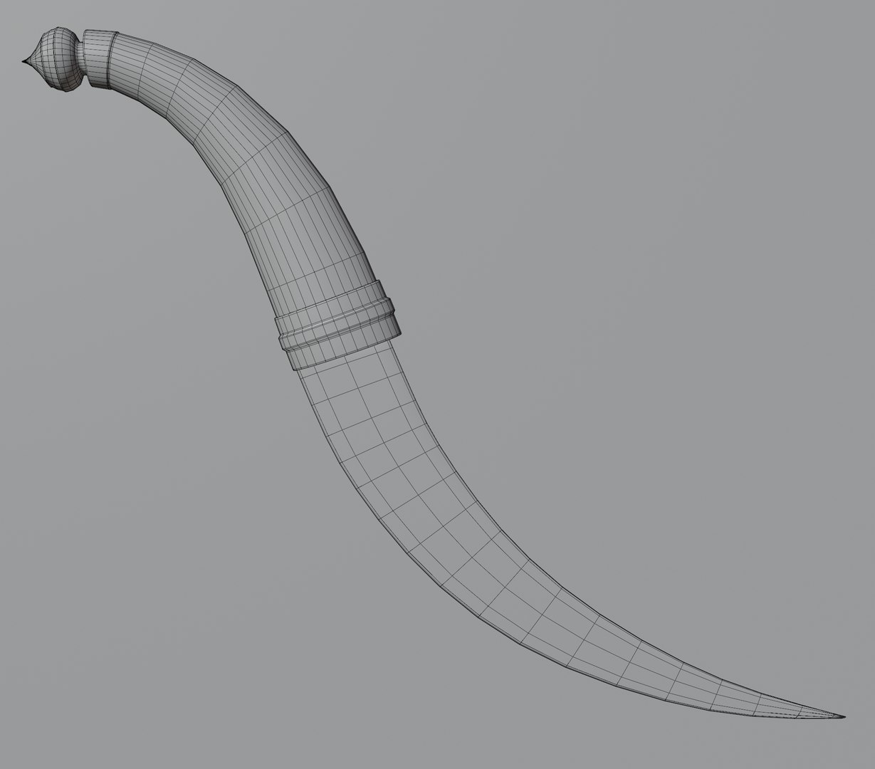 Arabian Dagger 3D Model - TurboSquid 1693950