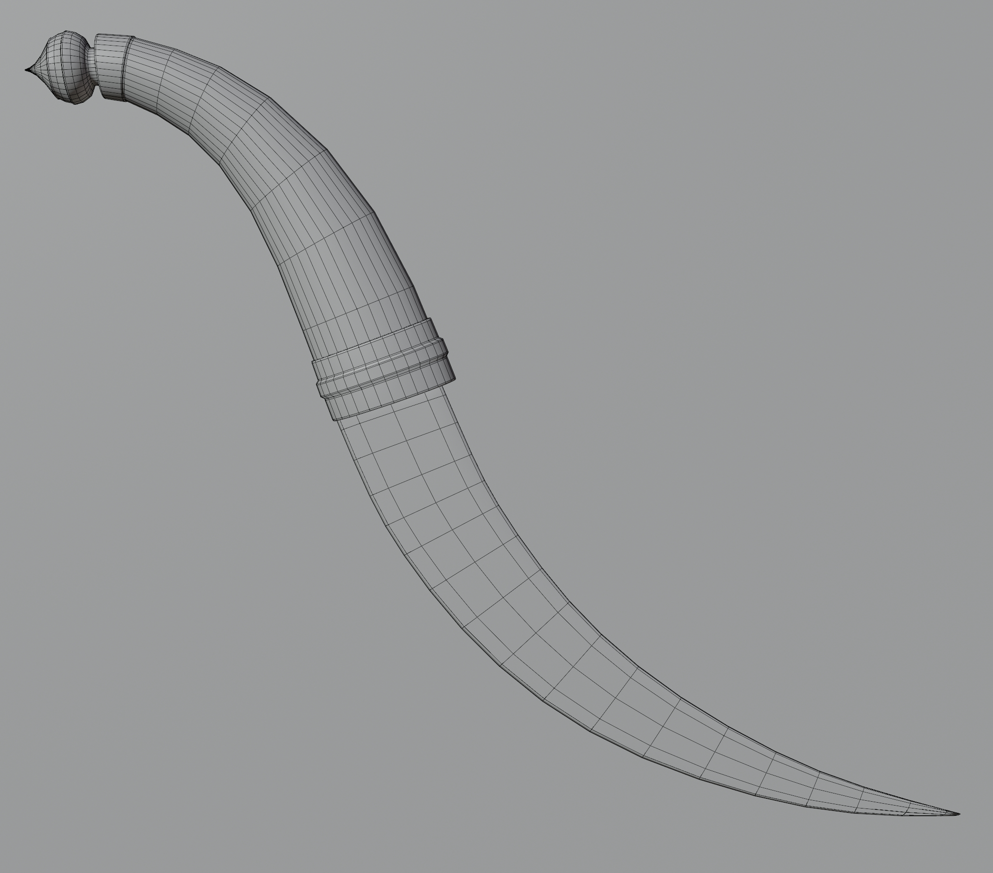 Arabian dagger 3D model - TurboSquid 1693950