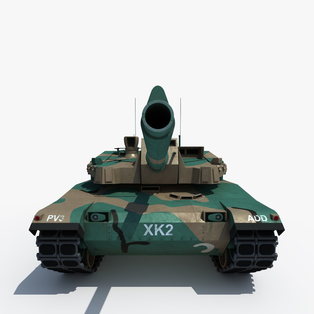 3d Korea Main Battle Tank