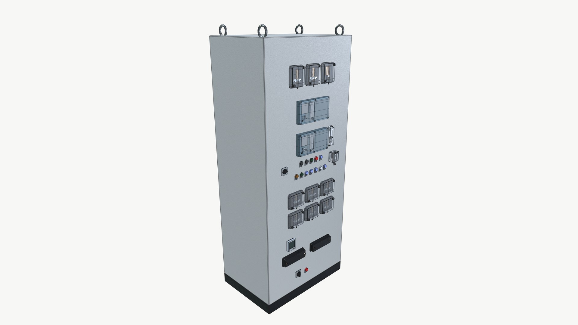 Control Panel Model - TurboSquid 2317876