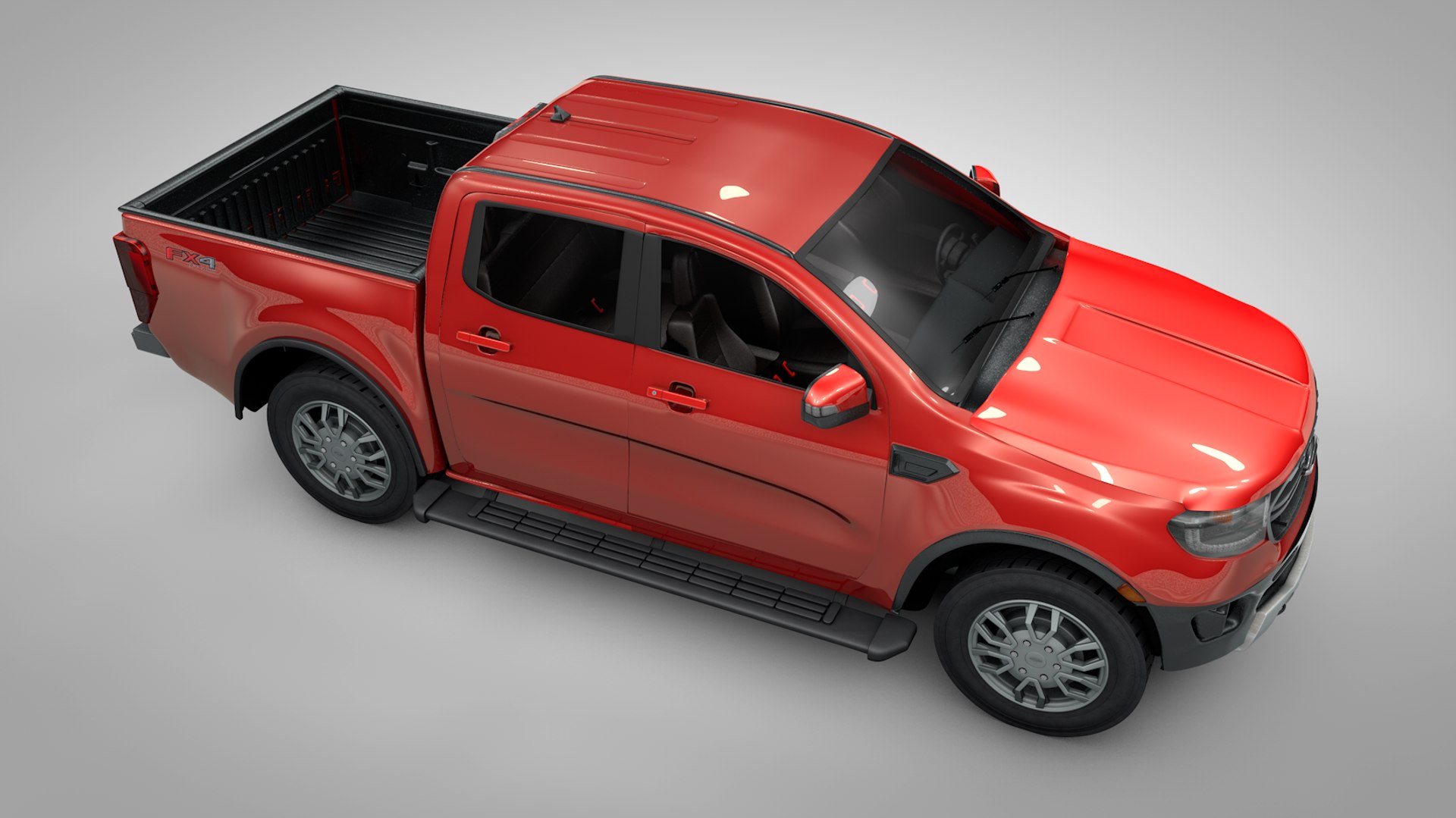 Ranger 2019 Red L122 3D Model - TurboSquid 1408961